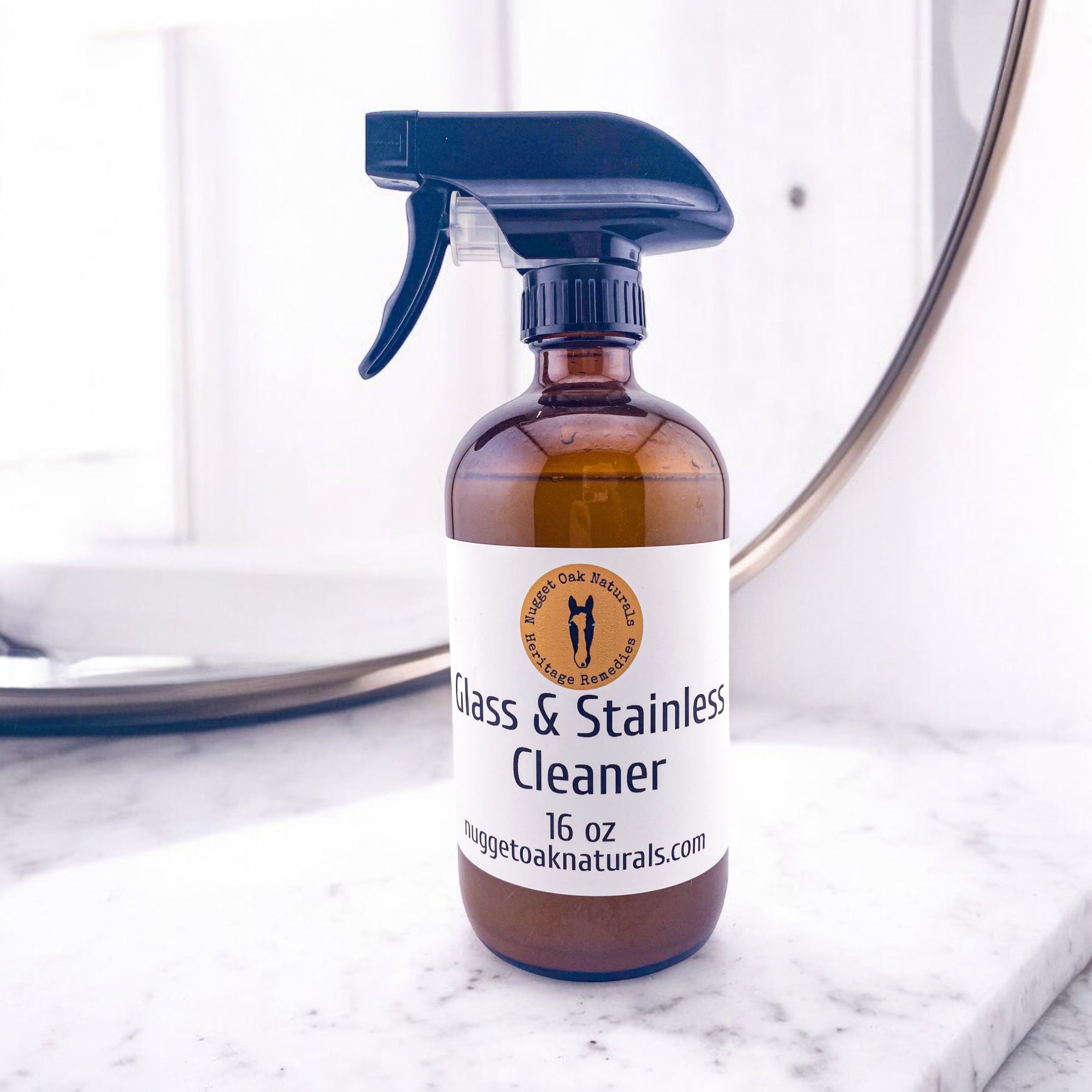 Glass & Stainless Cleaner – Nugget Oak Naturals