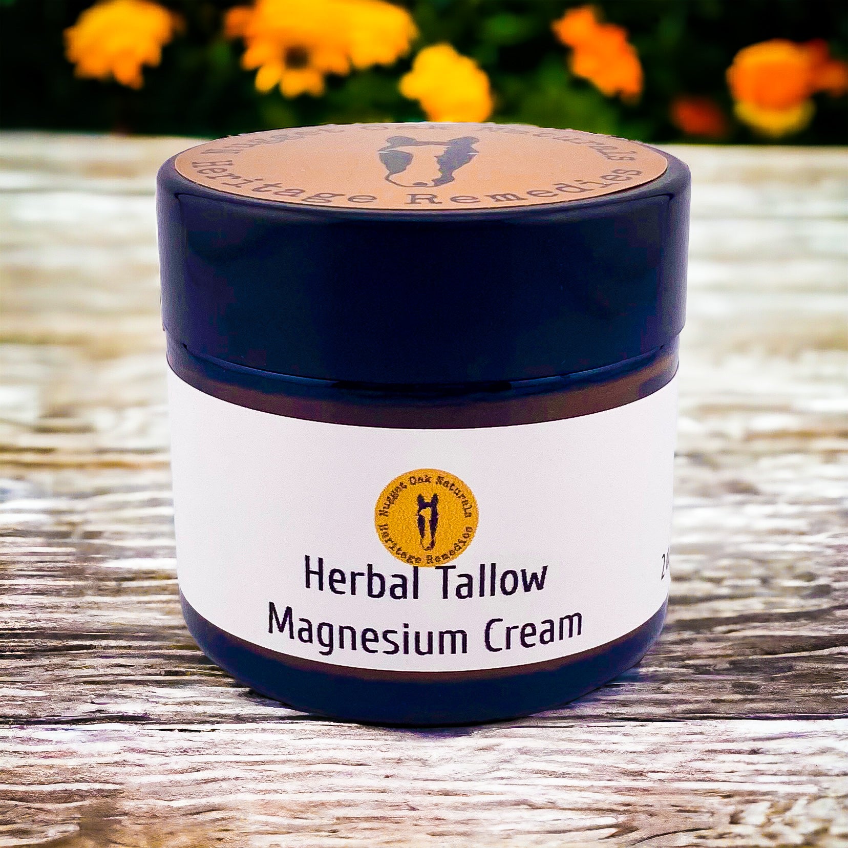 Herbal Tallow Magnesium Cream – Nugget Oak Naturals